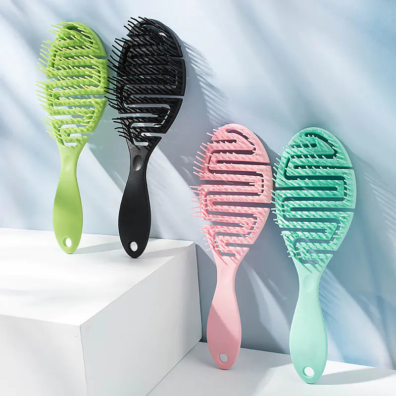 Hollow Design Massage Comb for Relaxation – GlowwCosmetics